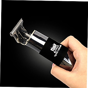 Beavorty 9 Pcs Clipper Anti-Slip Ring Non Slip Clipper Bands Barber Mens Grooming Bands Professional Hair Clippers Nose Trimmer Push Shear Cover Hairdressing Tool Man Cordless