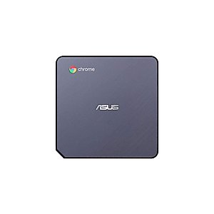ASUS CHROMEBOX 3-N018U Mini PC with Intel Core i3, 4K UHD Graphics and Power Over Type C Port, Star Gray
