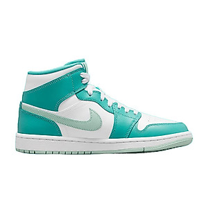 Jordan Womens WMNS Air Jordan 1 Mid DV2229 300 Washed Teal - Size 11W