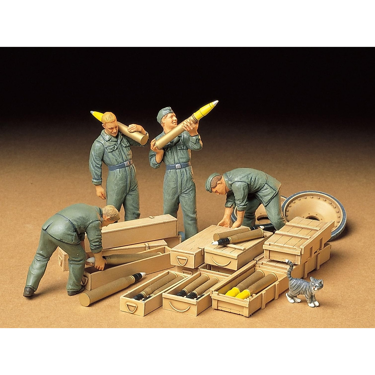 Tamiya Models German Tank Loading Crew Set