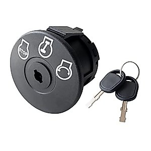 Annolai Lawn Mower Ignition Switch with Key 5 terminals for MTD Craftsman Ariens Bad Boy Zero Turn Lawn Tractor 925-04659 725-04659 John Deere GY00191 Craftsman LT2000 Huskee LT4200 Ignition Switch
