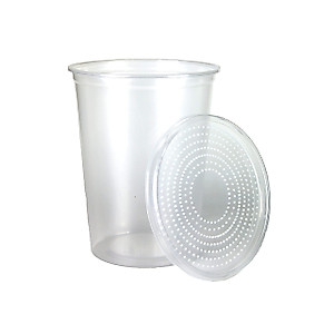 Josh's Frogs Melanogaster Fruit Fly Culturing Kit with Media, Vented Cups, and Excelsior (Small)