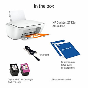 HP DeskJet 2742e Series Inkjet Color All-in-One Print