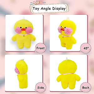 MOCOST Soft Duck Plush Doll, Cute Duck Stuffed Animal Plush Toy, Birthday for Kids Girls Sweetie, 12inch/30cm