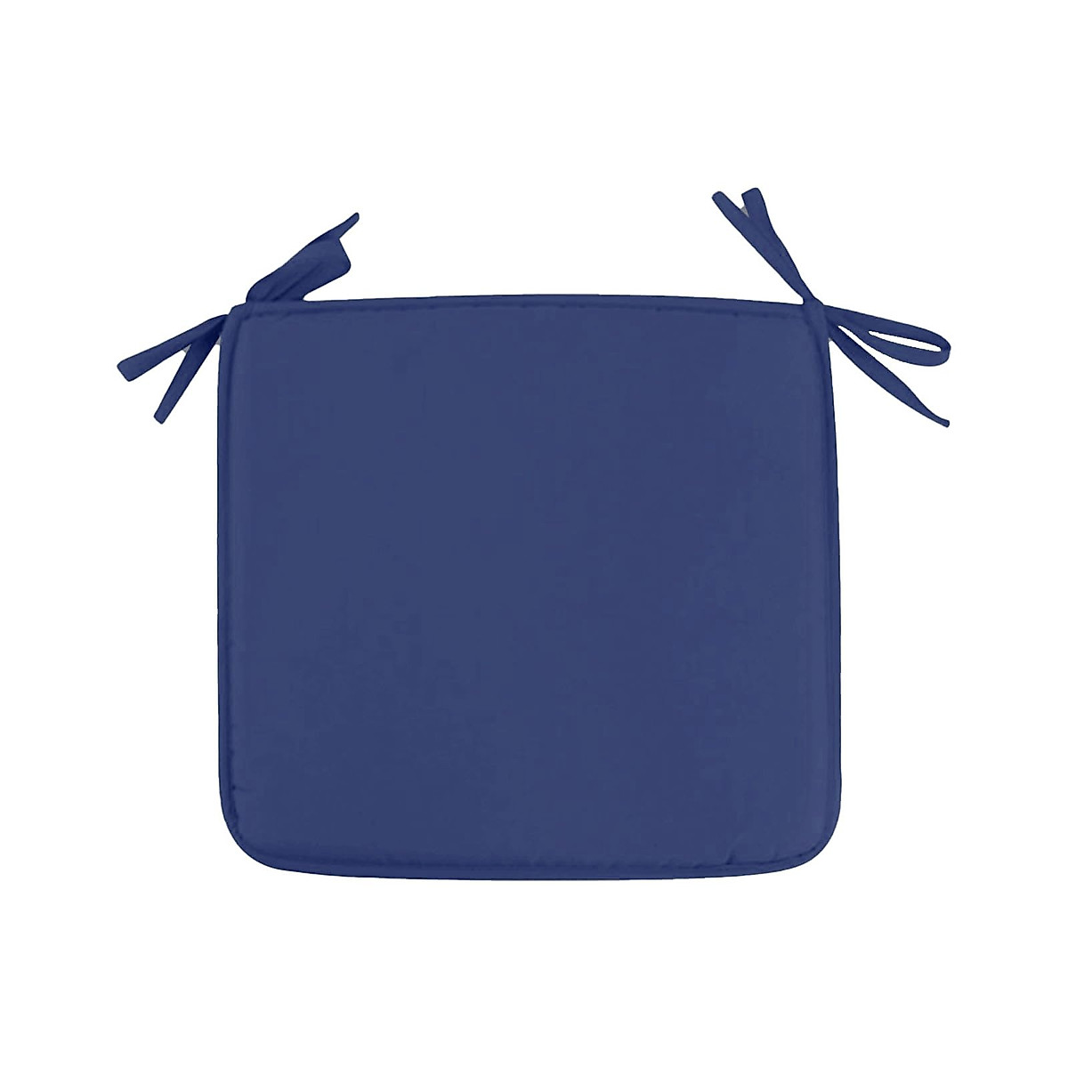 Outdoor Chair Cushions Soft Thick Chair Pad Chair Cushions for Dining Garden Chair Pads Seat Chairs Square Strap Garden Chair Pads Seat Cushion for Outdoor Stool Patio Dining Room (Navy, One Size)