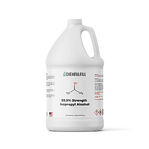 Chemfulfill Isopropyl Alcohol 99% - Highly Concentrated Isopropyl Alcohol 99.9% (Pint (16 fl oz))