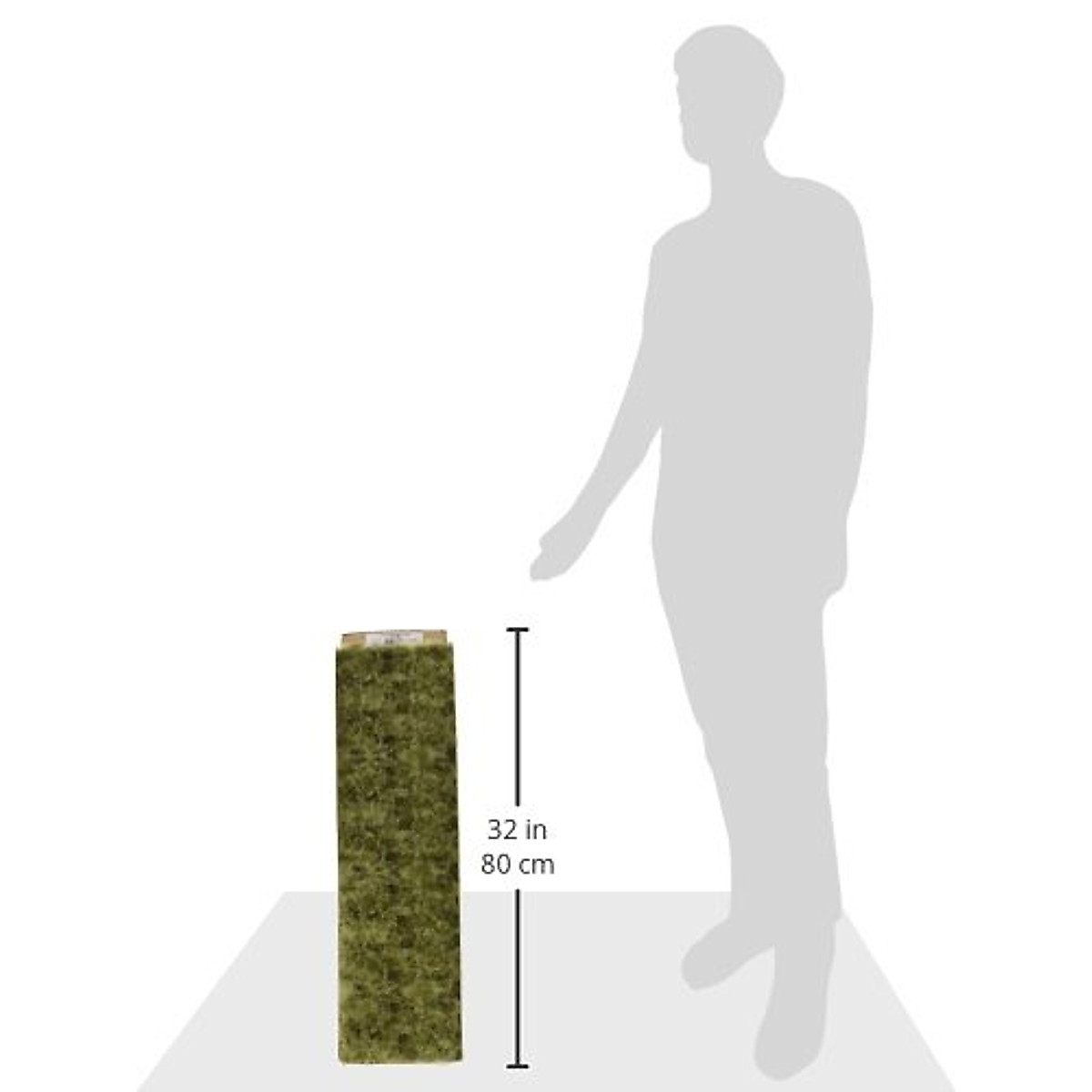 Expo International 54-Inch Camouflage Print Polyester Tulle Bolt Fabric Spool, 25-Yard, Green