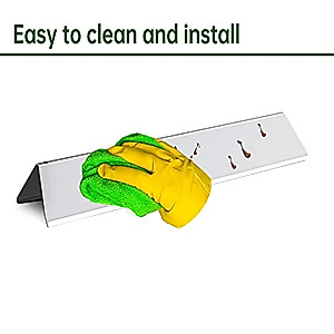 Folocy 15.3 Inch Grill Flavorizer Bars for Weber 7635, Flavor Bars BBQ Gas Grill Replacement Parts Accessories for Weber Spirit 200 Series E/S-210, E/S-220 Gas Grill with Front-Mounted Control, 3PCS