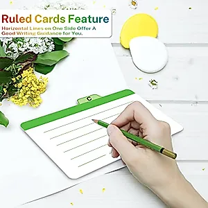 Neando 3 x 5 inches Index Card Dividers, Alphabetical Tabbed Index Cards Guides, Colored Note Cards, File and Recipe Guides with Alphabetical Tabs, Assorted Colors, 24 Counts, A-Z Guide