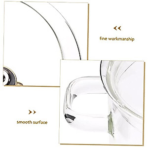 DOITOOL Soup Pot Korean Pots for Cooking Casserole Dish with Lid Korean Ramen Pot Home Cookware Instant Noodle Bowl Stew Pot Kitchen Glass Cookware Kitchen Cooking Pot Kitchenware