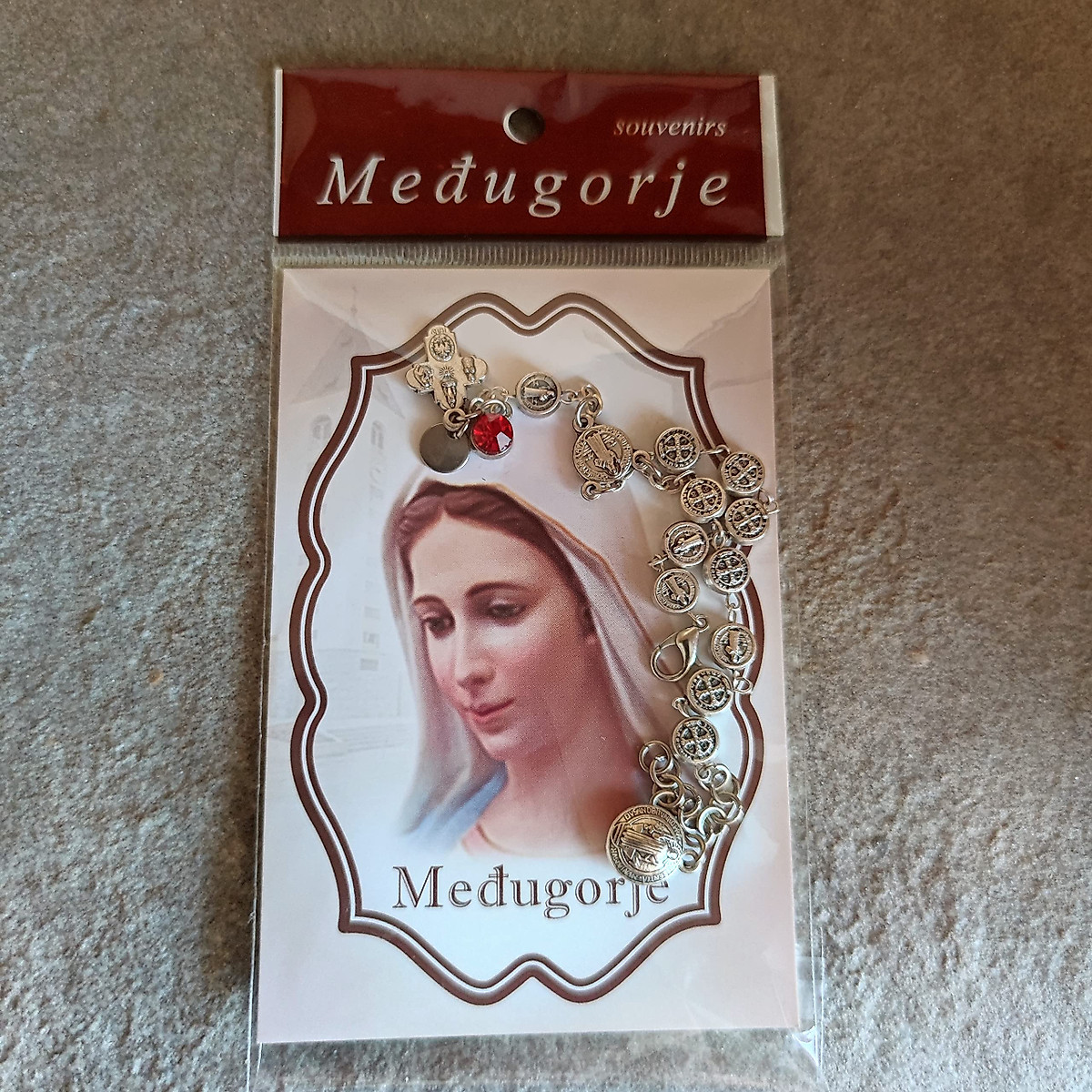 Yellow Wooden Prayer Beads Rosary With Pardon Crucifix Pendant Immaculate Heart Of Mary