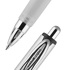 uni-ball 40108 207 Premier Retractable Gel Rollerball Pen, Medium Point, Black Ink, 1 Count