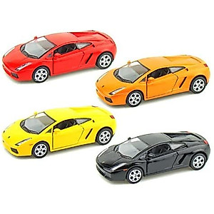 Kinsmart 1/32 Scale Diecast Lamborghini Gallardo in Color Red