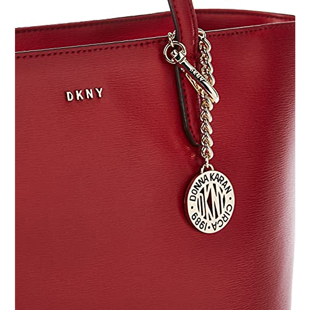 DKNY womens Dkny Bryant Md Tote, Bright Red, One Size US