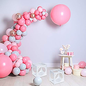 11 Holes Collapsible Plastic Balloon Sizer Cube Box Balloon Measurement Tool for for Birthday Wedding Party Balloon Decorations, 2-10 Inch (1 Piece)