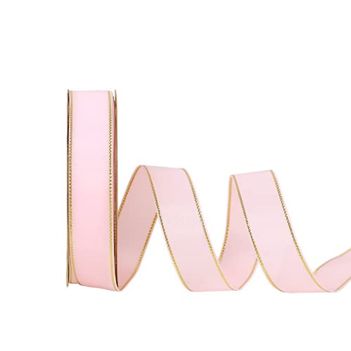 20 Counts Fresh Flowers Wrapping Paper,Waterproof Florist Bouquet Paper and 35 Yards 1" Fabric Ribbons Set,Gift Packaging or Gift Box Packaging,DIY Crafts,Florist Bouquet Supplies 23x23 (Rose Pink)