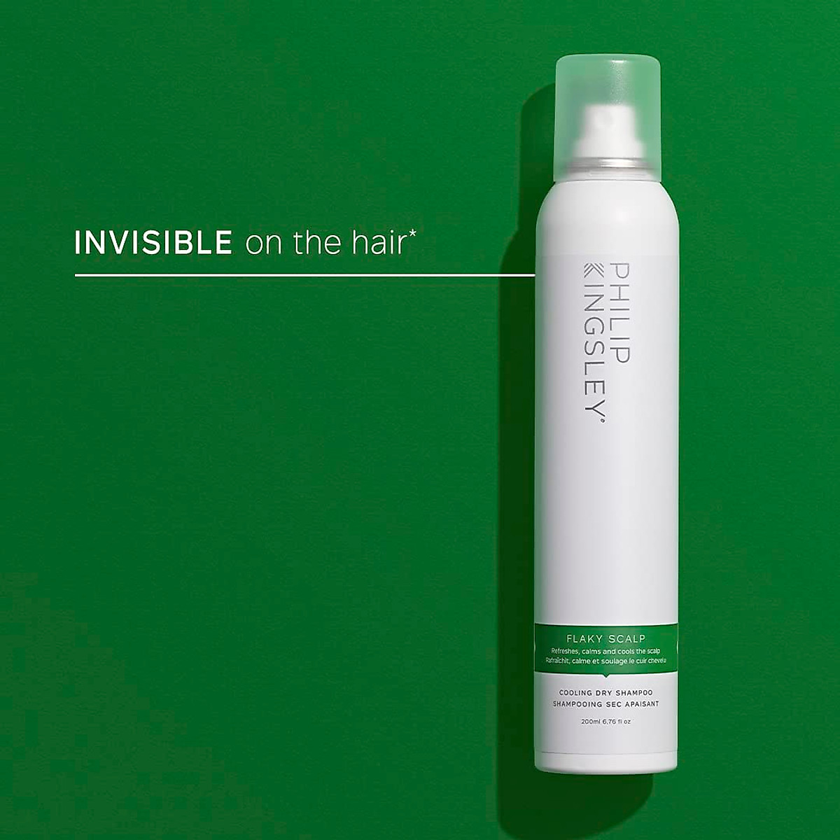 PHILIP KINGSLEY Soothing Dry Shampoo for Oily Scalps - Cleansing Care, Refreshes, Soothes, and Cools Hair, 6.76 oz.