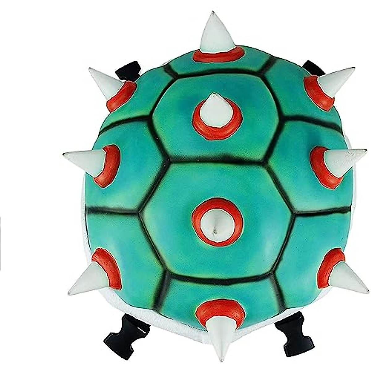 Bowsette Koopa Backpack Super Crown Cool White Spiked Shell Daypack Cosplay Costume Accessory Prop