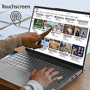 Lenovo 2022 IdeaPad 5i 15.6" FHD IPS Touchscreen Laptop, Intel 11th Gen i5-1135G7, 8GB RAM, 1TB PCIe SSD, Intel Iris Xe Graphics, Backlit Keyboard, HD Webcam, Grey, Win 11, 32GB Snowbell USB Card