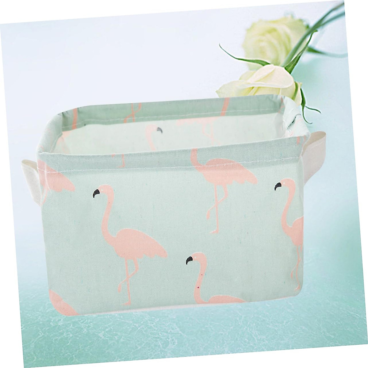 Zerodeko Fabric Organizer Bins Organizer Baskets Collapsible Storage Bins Finishing Basket Foldable Fabric Storage Bins Foldable Storage Cubes