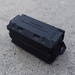 Fat Bear Tactical Military Grade Rugged Shockproof Armor Buffer Protective Shell Skin Case Cover for Sony WF-1000XM4 (Black)