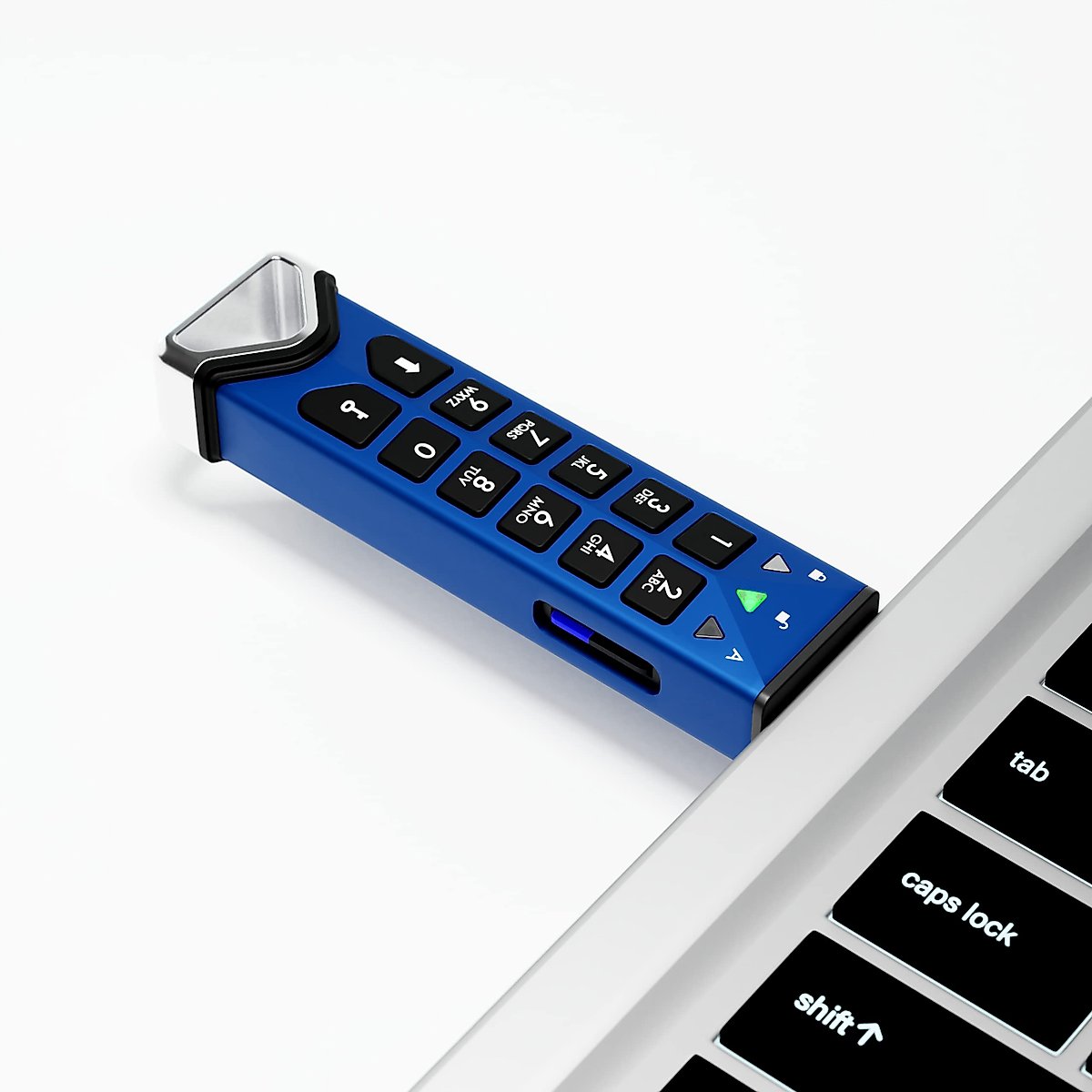 iStorage datAshur SD 1TB Encrypted USB Flash Drive with Removable iStorage microSD Cards Password Protected Secure Collaboration FIPS Compliant