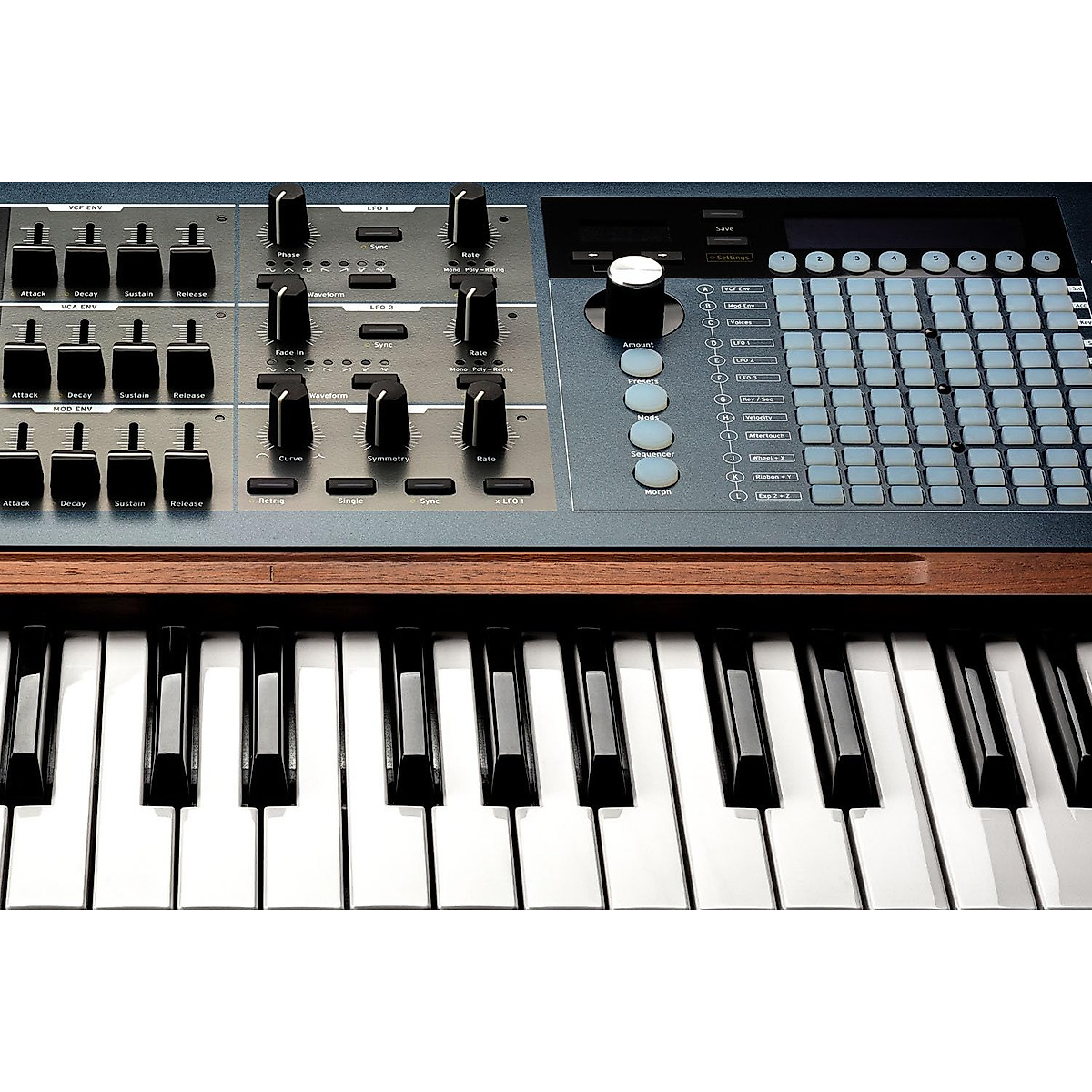 Arturia PolyBrute 6-Voice Polyphonic Morphing Analog Synthesizer Natural Wood