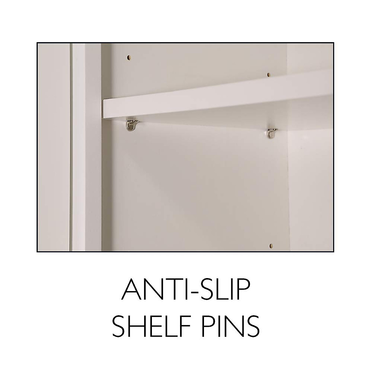 Design House Brookings 36-Inch Lazy Susan Cabinet, White Shaker