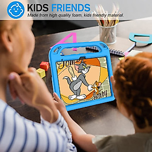 SUPNICE iPad 10th Generation Case for Kids, iPad 10.9 Inch Case with Built-in Screen Protector, Durable Lightweight Shockproof Handle Stand Child Cover Case for iPad 10th Gen 2022 Release - Blue