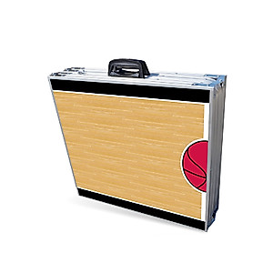 8-Foot Professional Beer Pong Table - Chicago Basketball Court