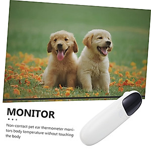 ABOOFAN 1 Set Pet Small for Pets Animal Dog Ear Temperature Accurate Temperature Detection Digital Dogs Cats Plastic Forehead Major Baby
