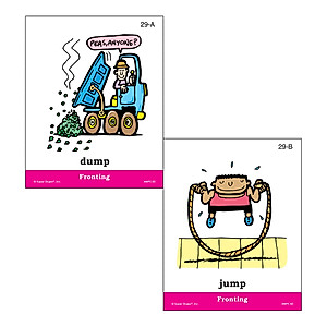 Super Duper Publications | Webber® Illustrated Phonology Fronting Minimal Pair Card Deck | Educational Learning Resource for Children