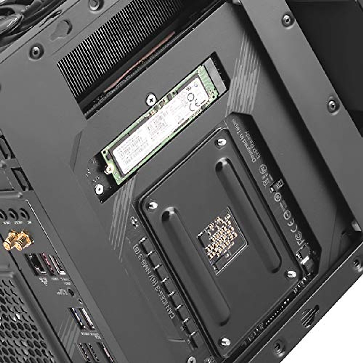 SilverStone Technology SUGO 14, SG14, Black, Mini-ITX Cube Chassis, Supports 3 Slot Full Length GPUs/ATX PSU / 240mm AIO, 4 Removable Panels, SST-SG14B