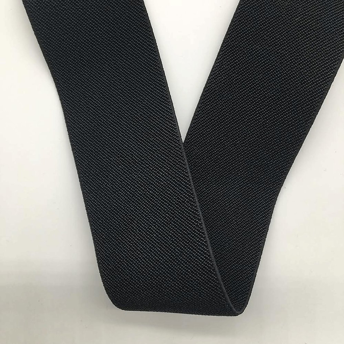 Sold_By_Cheapnwork Mens Braces Suspenders Black 50mm (Width) X Back Heavy Duty Biker Snowboard Trousers Elastic Tuxedo Pant