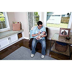 Lansinoh Momma Breastmilk Feeding Bottle with NaturalWave Slow Flow Nipple, 5 Ounces