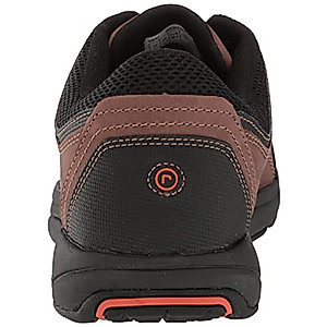 Rockport mens Chranson fashion sneakers, Dark Brown/Black, 9.5 US