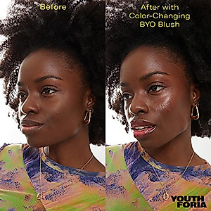 Youthforia BYO Blush 2-Pack, Original Color-Changing Blush Oil & Non-Color Changing Tinted Blush Oil, Buildable Formulas, Vegan & Cruelty-Free