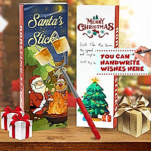 SANTAMADE Santa's Claws Stocking Stuffers for Men Women, Meat Claws for Shredding and Marshmallow Roasting Sticks