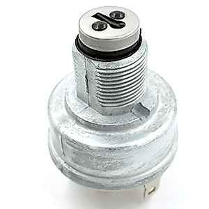 HD Switch Starter Ignition Switch Replaces John Deere TCA22740, TCA15075, AM101561 with 3 Keys & Free Carabiner