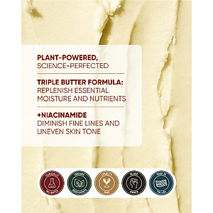 Buttah Skin by Dorion Renaud Luminating & Nourishing Lip Balm .15oz [2 Pack] - Nourishing Lip Balm for Healthy Looking Lips - Shea Butter Lip Balm - Naturally Based Skin Care - Black-Owned Skincare