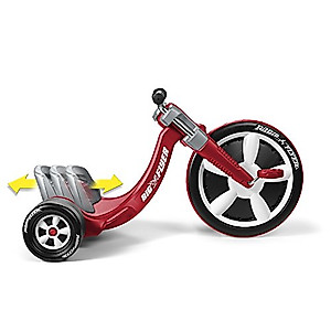Radio Flyer Deluxe Big Flyer, Outdoor Toy for Kids Ages 3-7, Red Toddler Bike