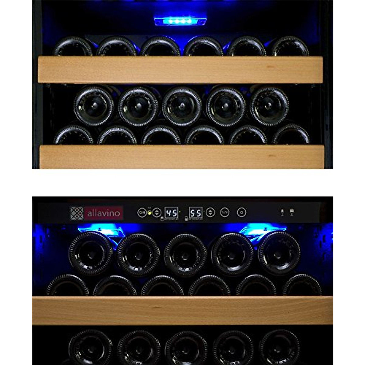 Allavino Wine Refrigerator, 277 Bottle, Black