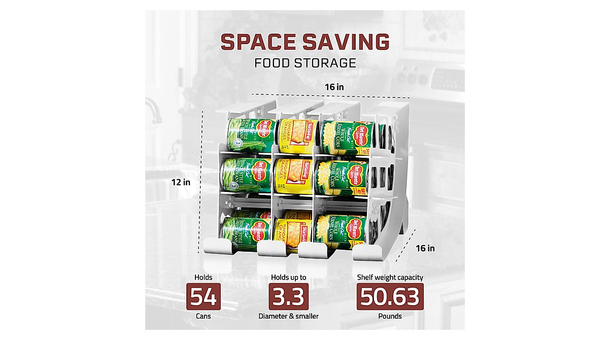 FIFO Can Tracker: Organize 54 Cans with FIFO Rotation