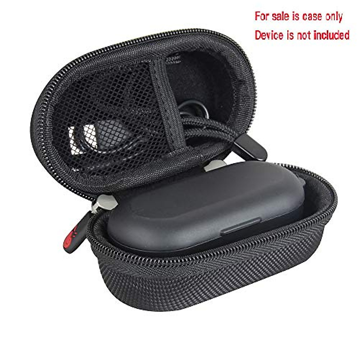 Hermitshell Hard Travel Case for TOZO T10 TWS Bluetooth 5.0 Earbuds True Wireless Stereo Headphones (Black)