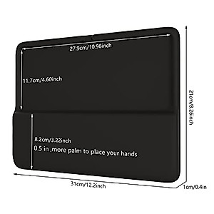 Wrist Rest for Magic Keyboard 2 (MLA22LL/A, A1644) and Magic Keyboard with Touch ID(MK293LL/A), Magic Keyboard Stand Pad to Relief Pain