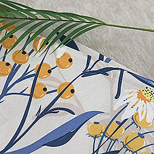 Artdix Roman Shades for Windows, Floral Blackout Cordless Roman Shades for Farmhouse, Doors, Kitchen Windows, Easy to Install