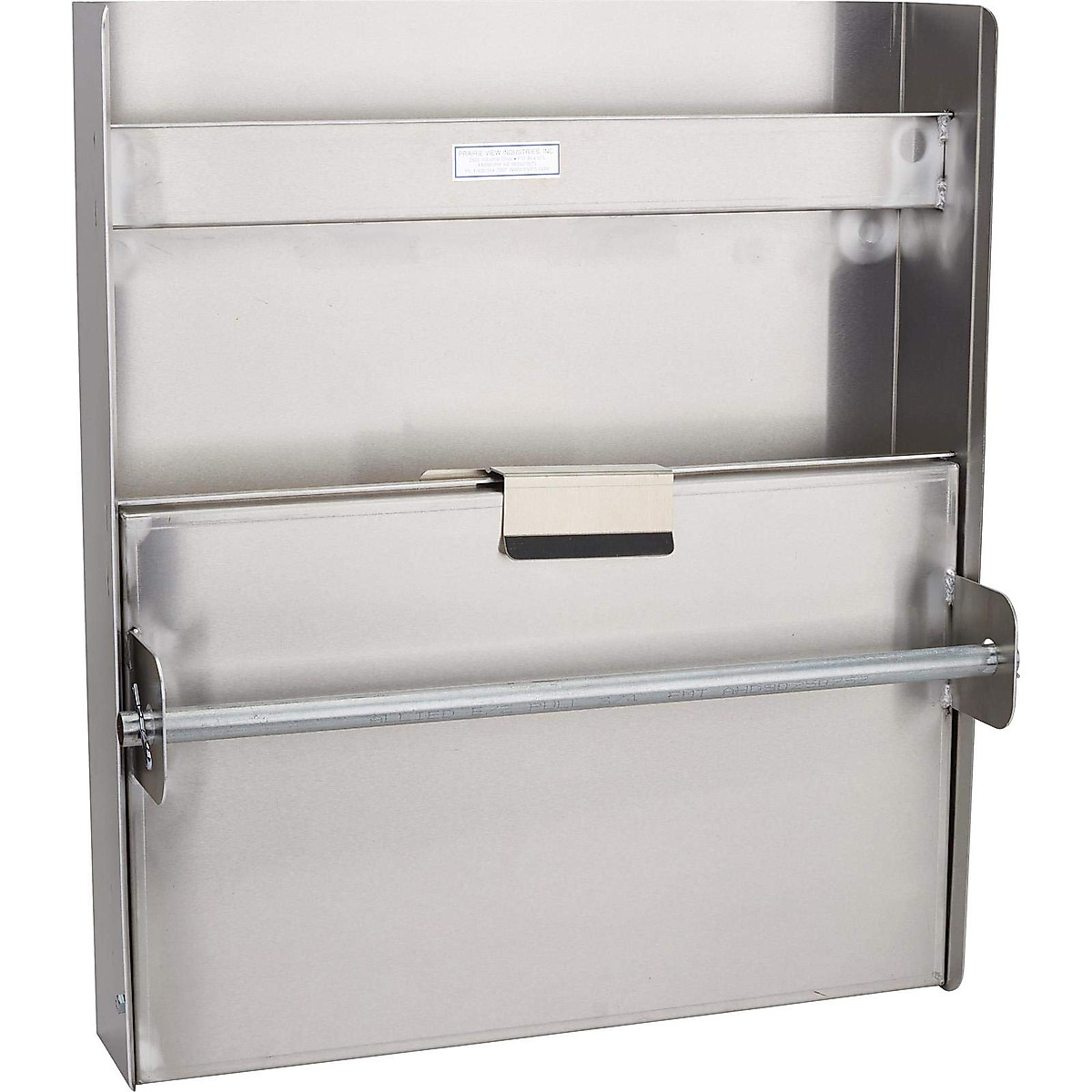Speedway Motors Standard Aluminum Trailer Storage Cabinet, Features Fold-Down Work Table, Two Paper Towel Holders and Storage, For Enclosed Race Trailer or Garage Storage
