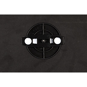 The Quilted Bear Rotating Cutting Mat - Circular 14" x 14" Self Healing 360° Rotating Craft Cutting Mat with Innovative Locking Mechanism for Quilting, Sewing, Dressmaking & Crafts (Pink)