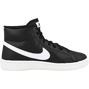 Nike Women's Sneaker, Black White, 12