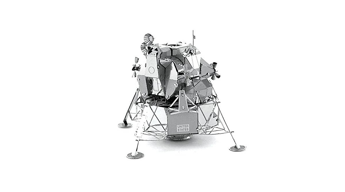 Build the Apollo Lunar Module 3D Metal Model Kit